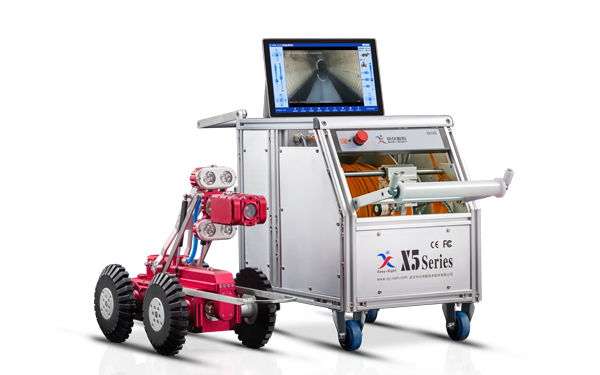 X5-HS CCTV Inspection Crawler: pipedetect